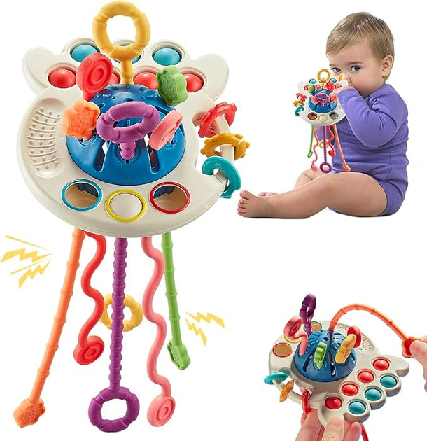 ‎Octopus Pull String Finger Shape Toy – Kidology – Shop Educational ...